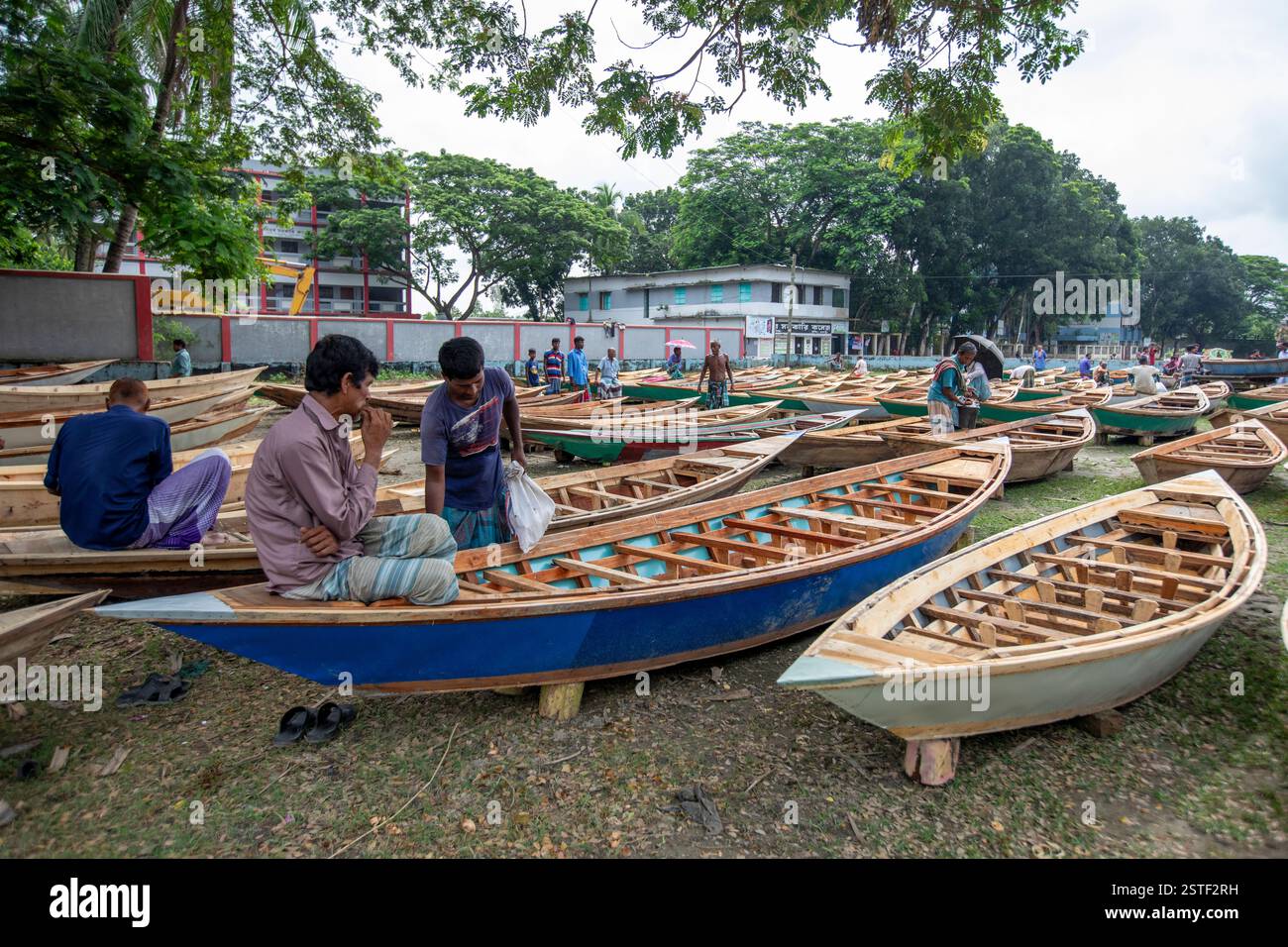 Traders and buyers actively engage in vibrant commerce at the Ghior ...