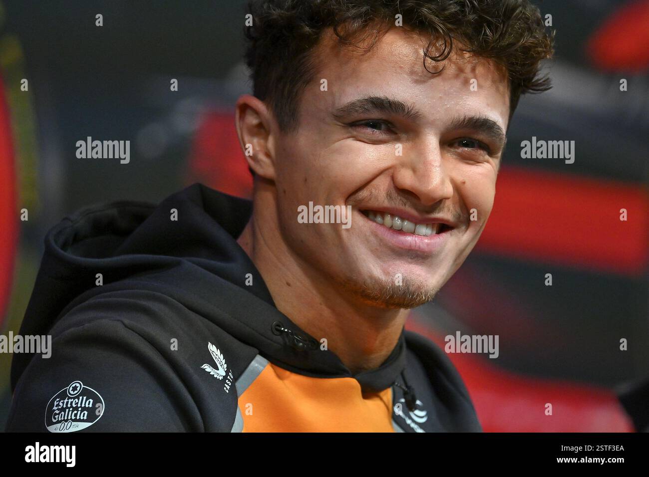 London, UK. 18th Feb, 2025. LONDON, ENGLAND - FEBRUARY 18: Lando Norris ...