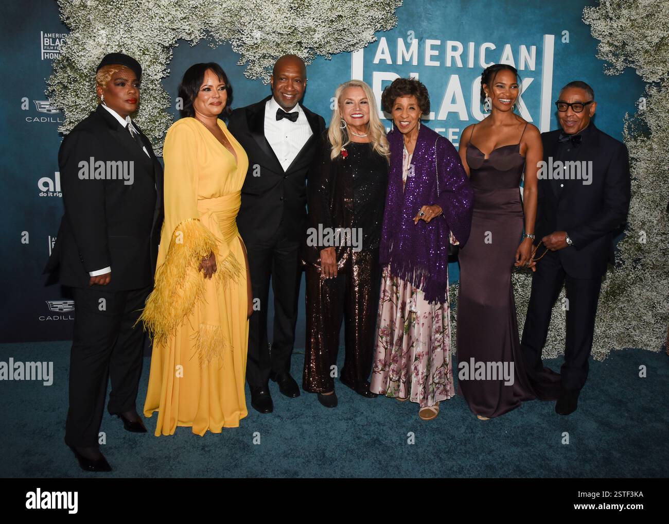Bevrly Hills, California, USA. 17th Feb, 2025. (L-R) Aunjanue Ellis ...
