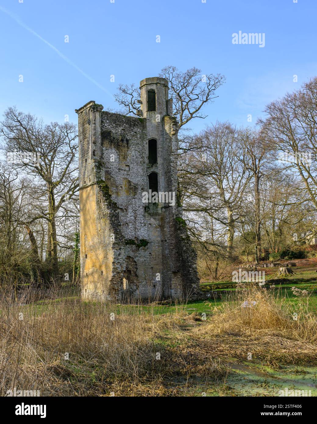 Minster Lovell Hall, Oxfordshire,England Stock Photo - Alamy