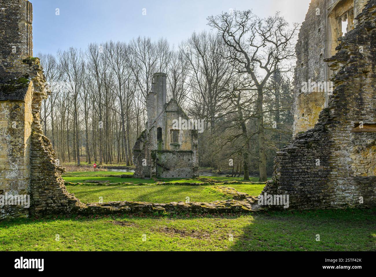 Minster Lovell Hall, Oxfordshire,England Stock Photo - Alamy
