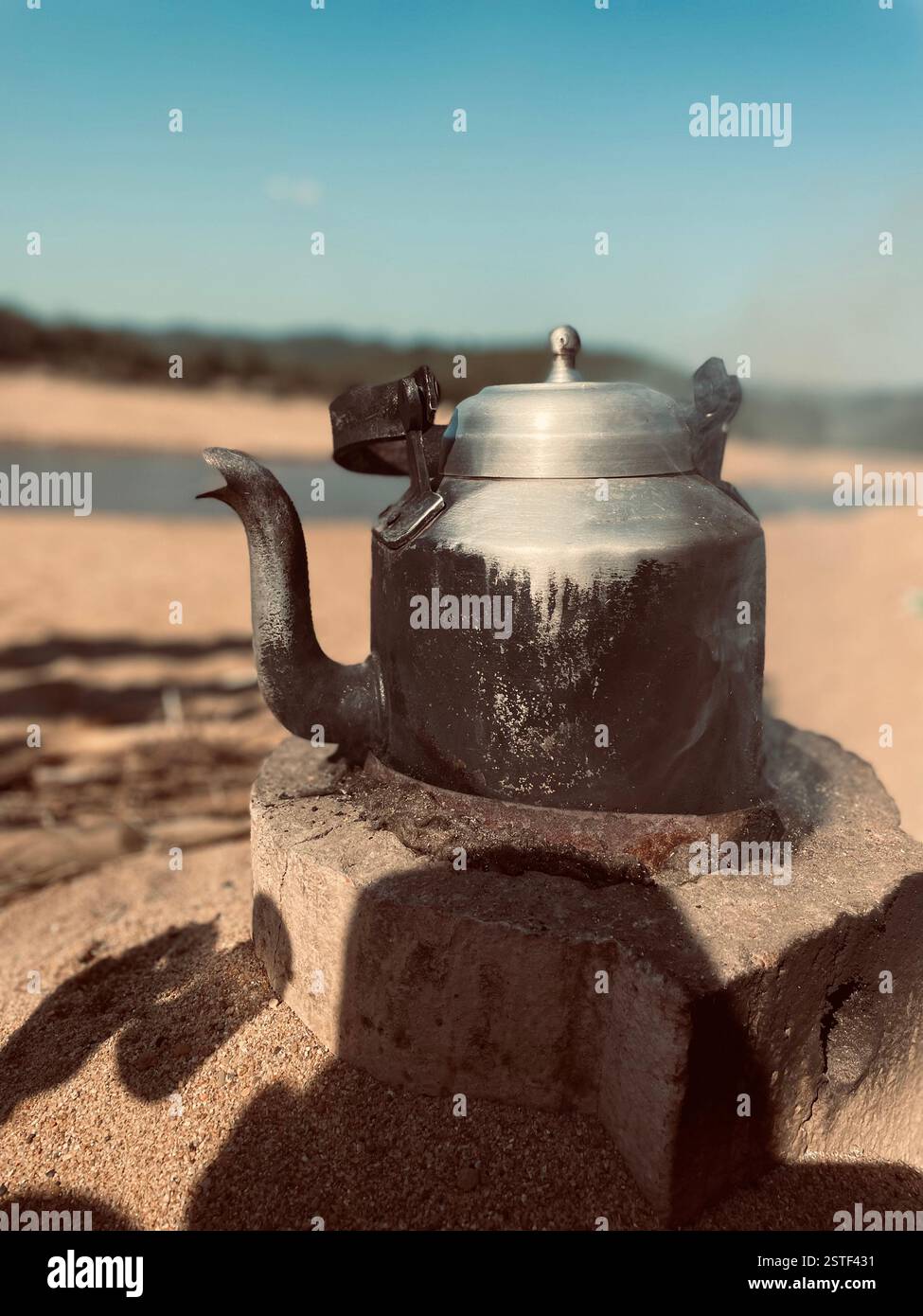 Tea kettle In rural bangladesh Sylhet Stock Photo - Alamy