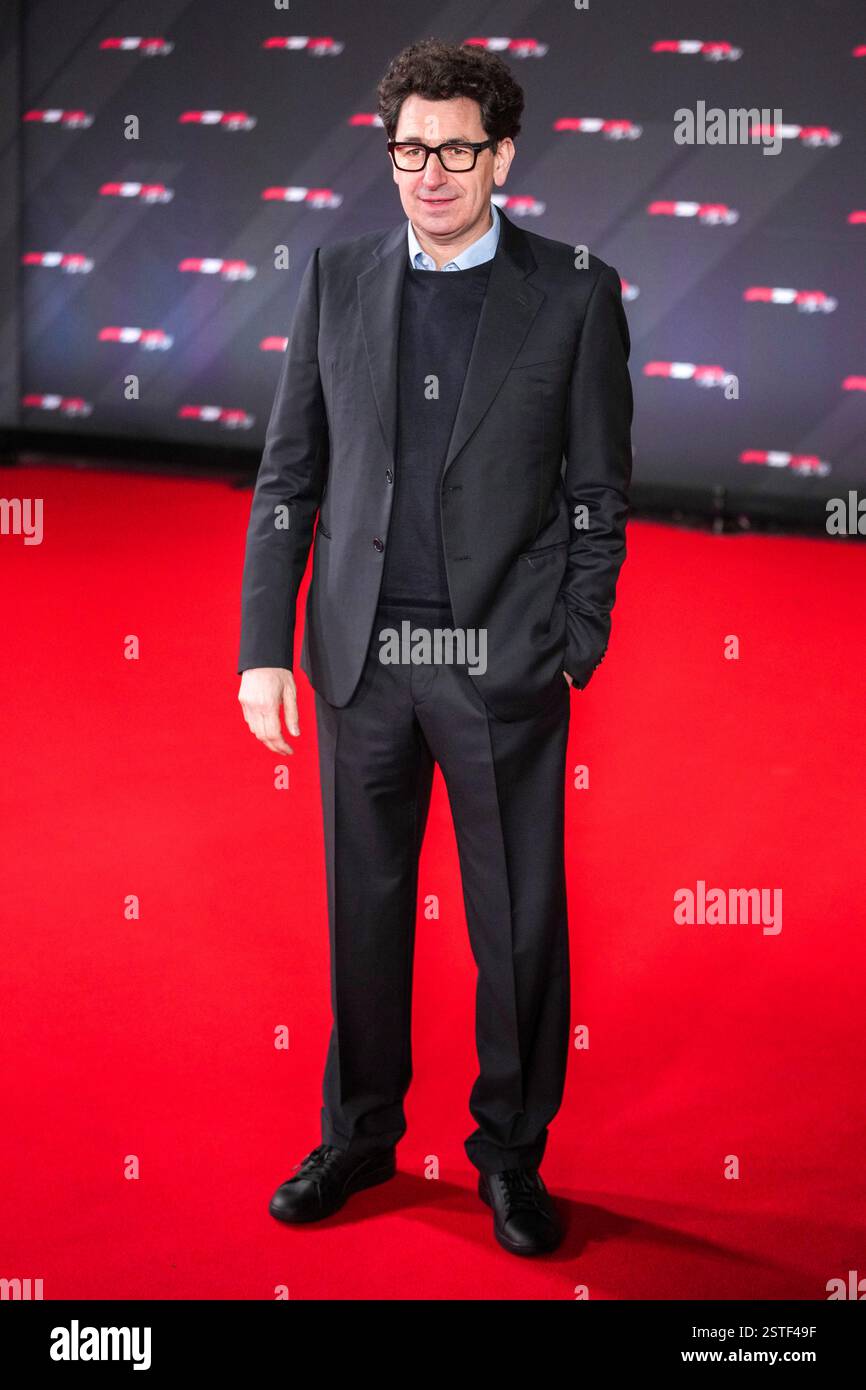 Kick Sauber team principal Mattia Binotto poses for cameras as he ...