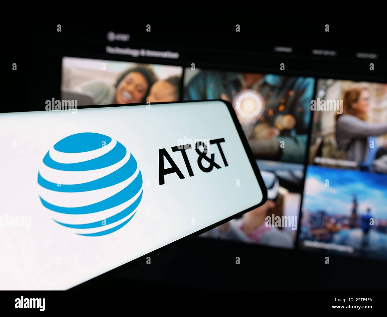 Germany. 16th Jan, 2025. In this photo illustration, a cellphone with ...