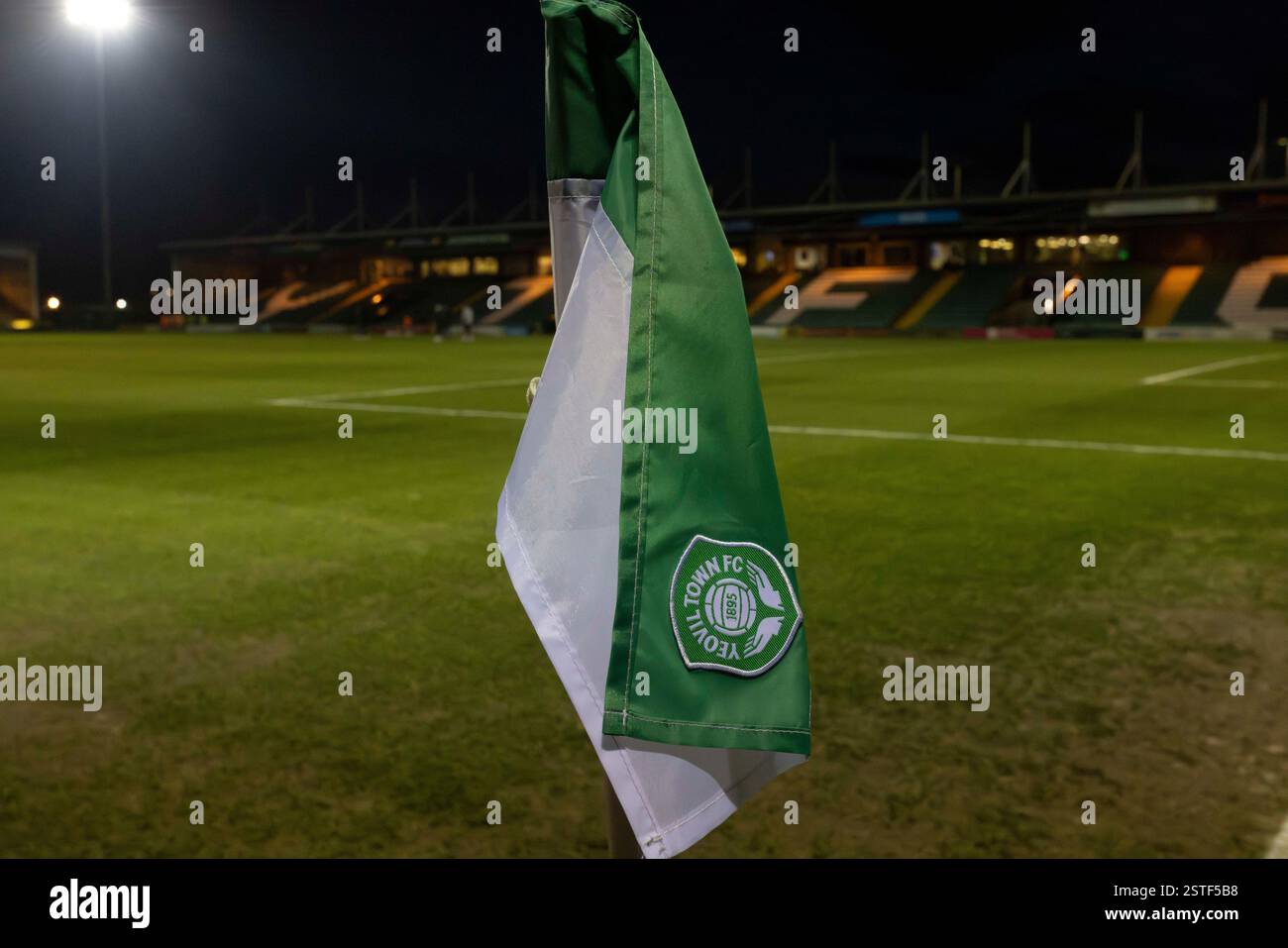 General View of Huish Park before the National League match at Huish ...
