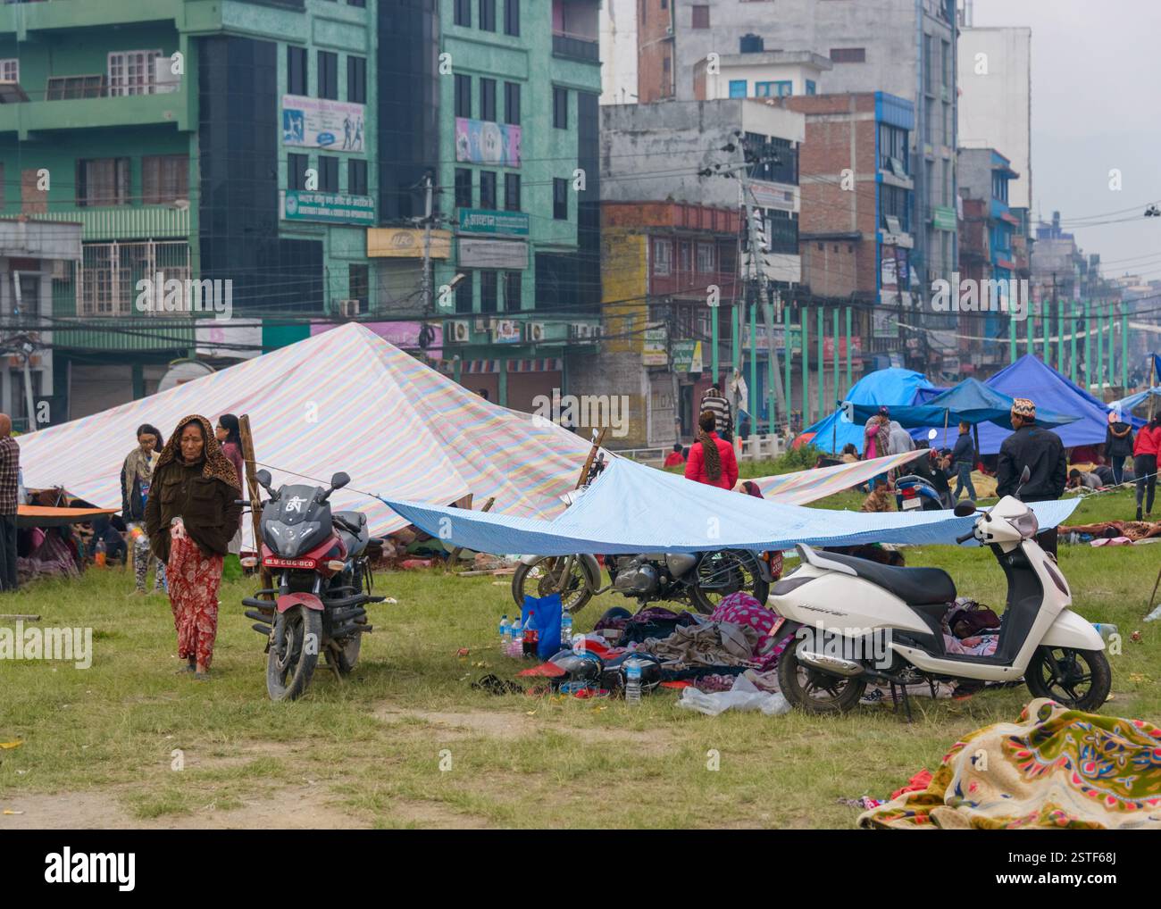Nepal earthquake in Kathmandu Stock Photo - Alamy
