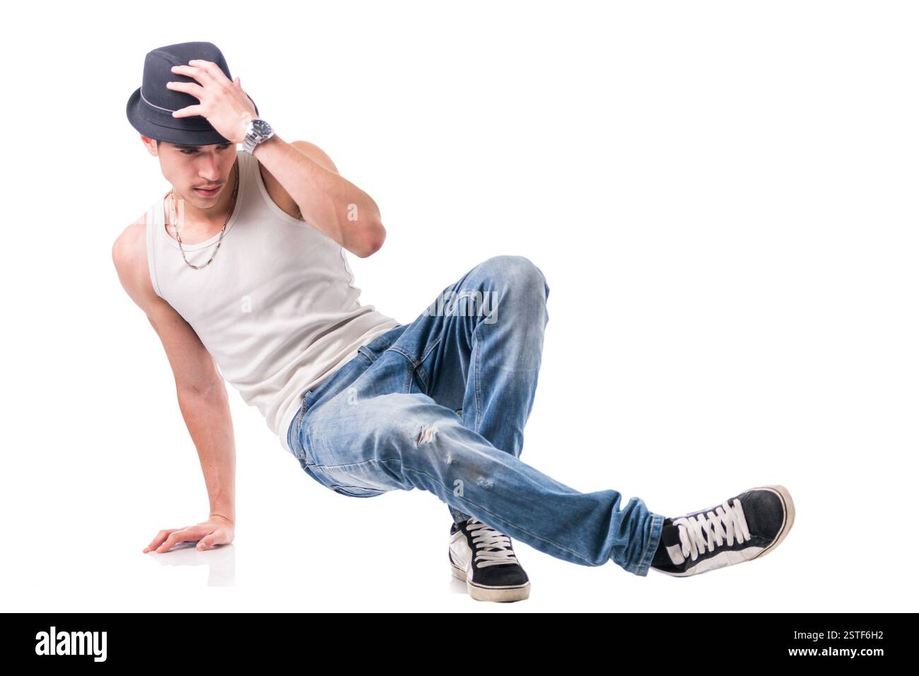 Hip hop dancer showing some movements Stock Photo - Alamy