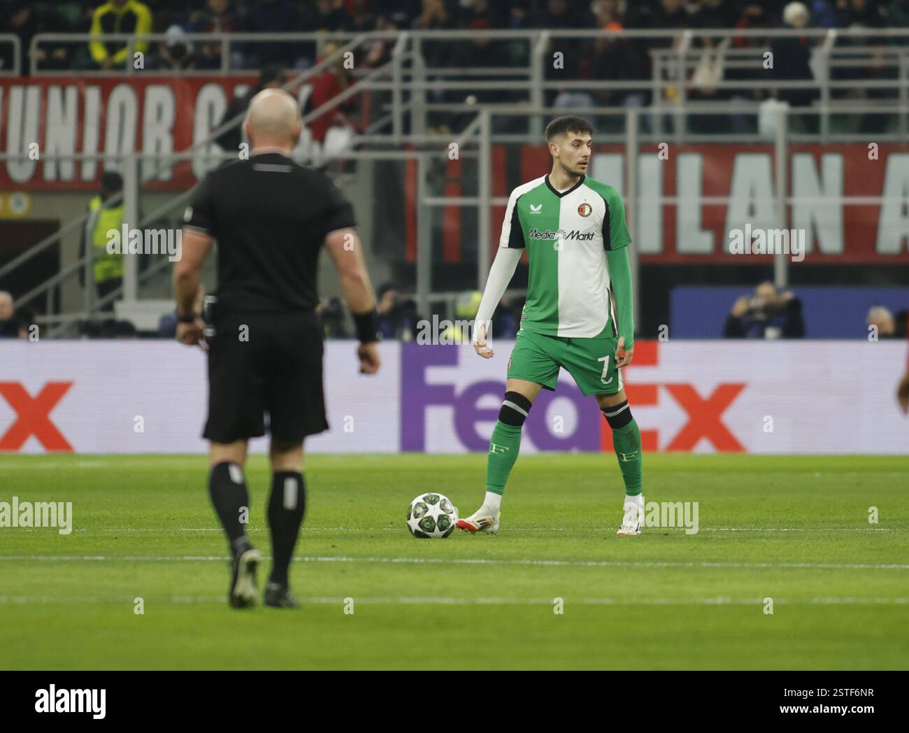 Jakub Moder of Feyenoord Rotterdam during The UEFA Champions League ...