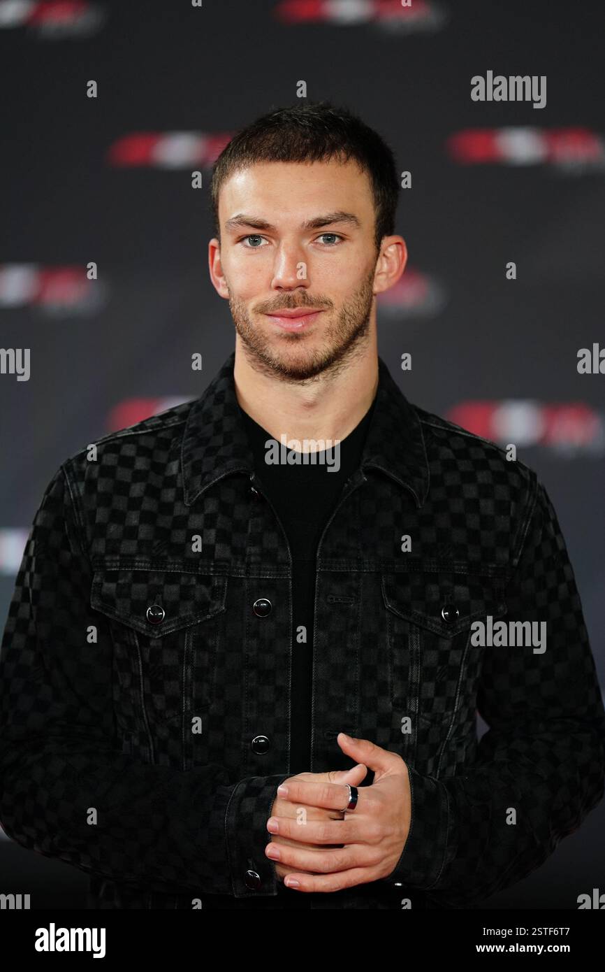 Alpine driver Pierre Gasly on the Red Carpet ahead of the F1 75 Live ...