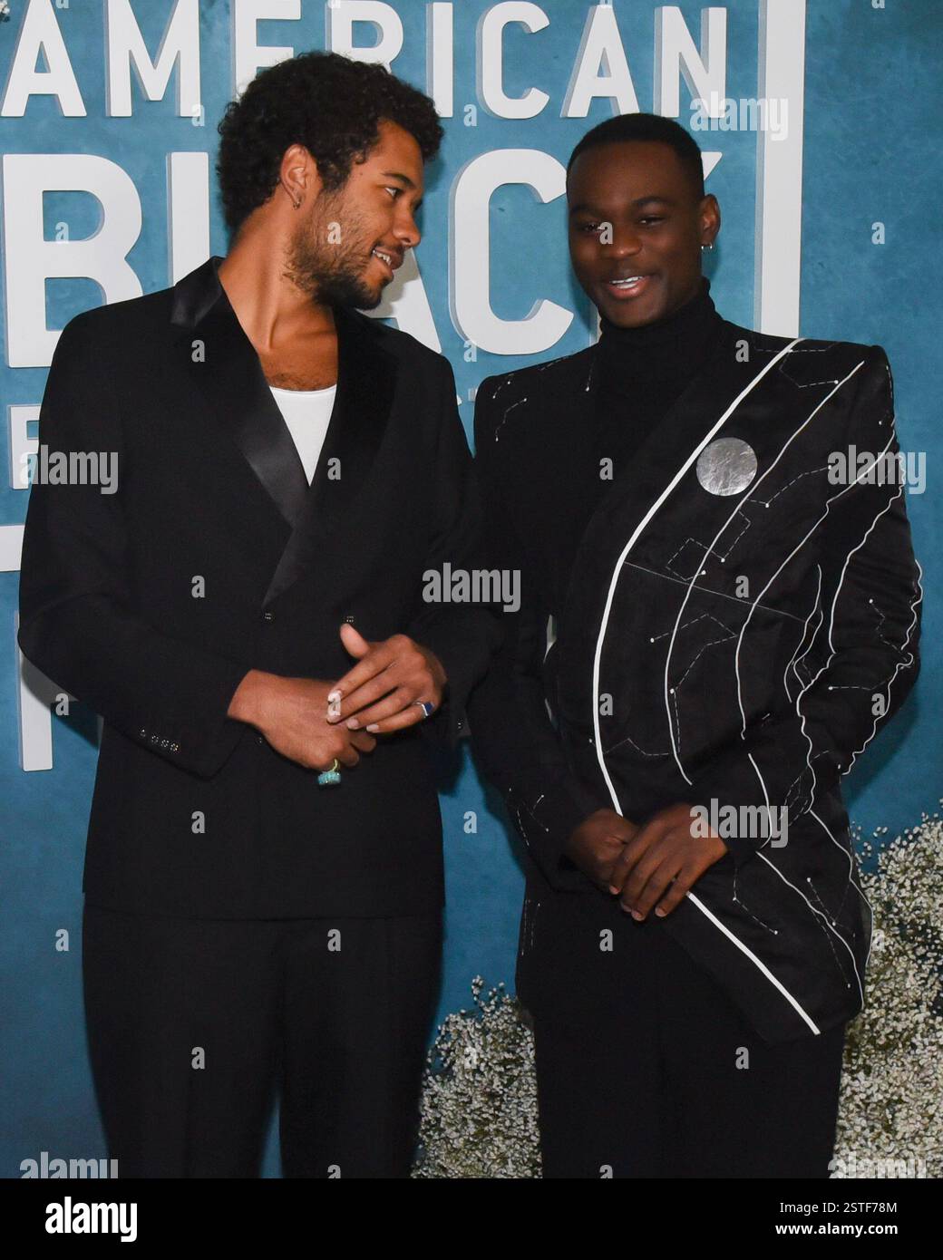 Bevrly Hills, California, USA. 17th Feb, 2025. Brandon Wilson and Ethan ...