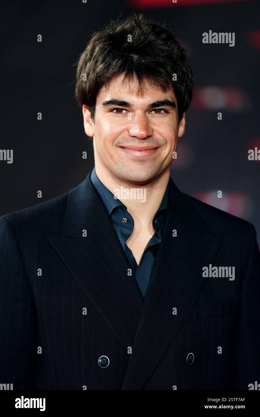 Aston Martin driver Lance Stroll on the Red Carpet ahead of the F1 75 ...