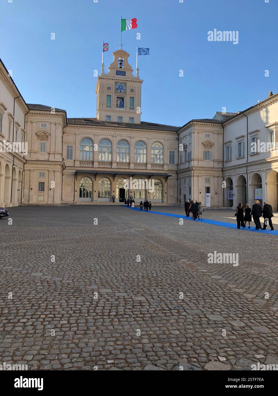 QUIRINALE (ROME): Government building architecture showcases historical ...
