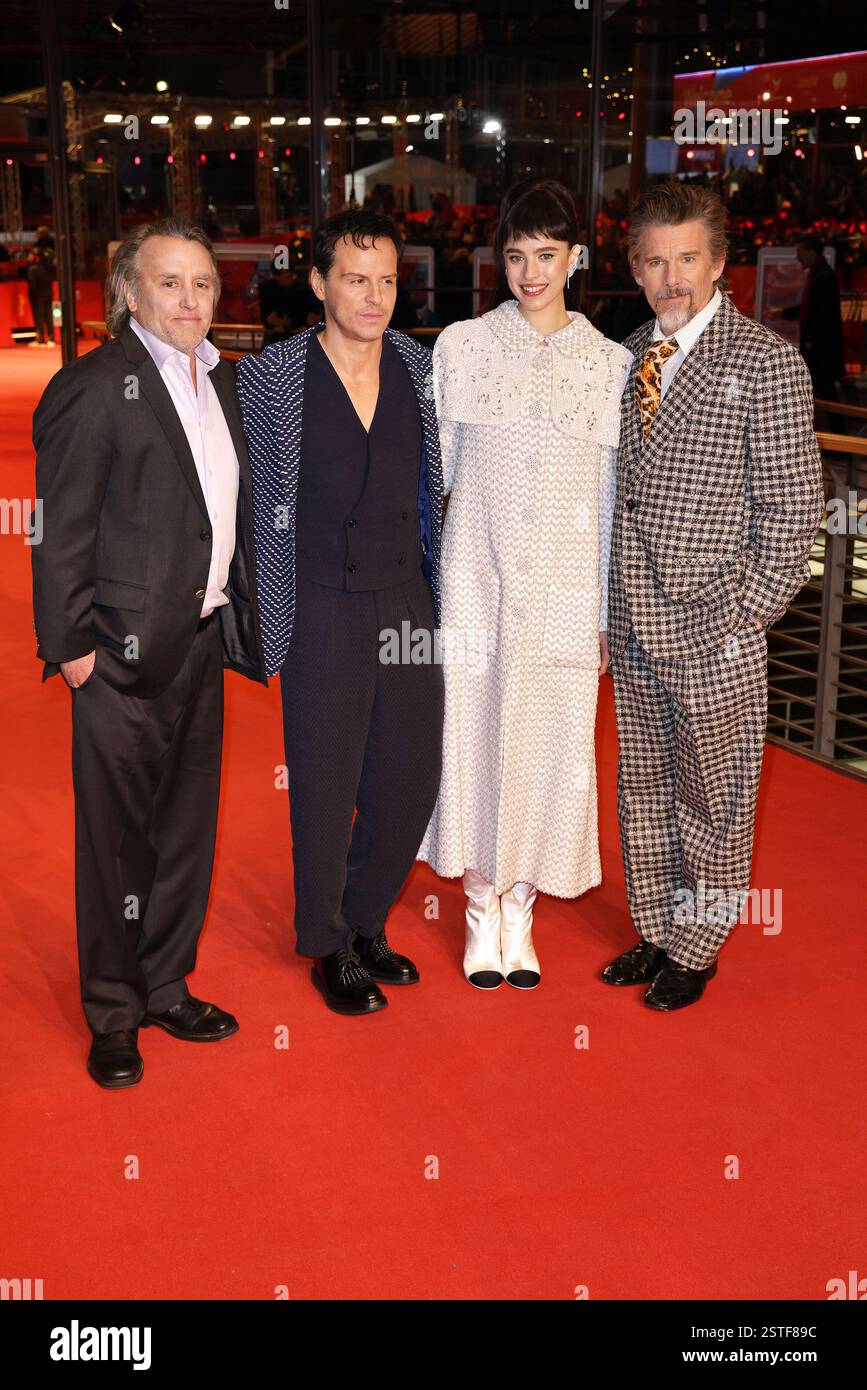 Richard Linklater , Andrew Scott, Margaret Qualley und Ethan Hawke bei ...
