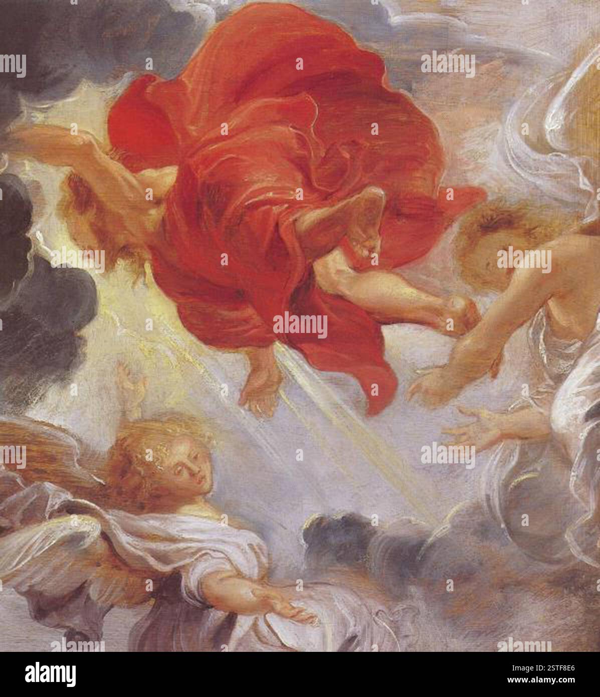 Ascension of Jesus - painting by Jacob de Wit Peter Paul Rubens ...