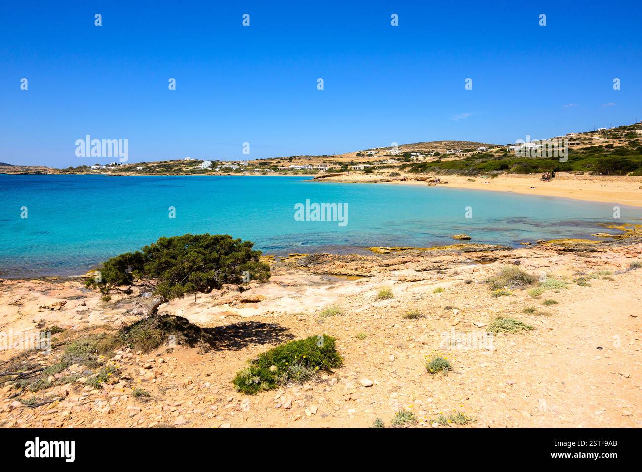 Koufonisia Fanos beach, one of the most popular beaches on the island ...