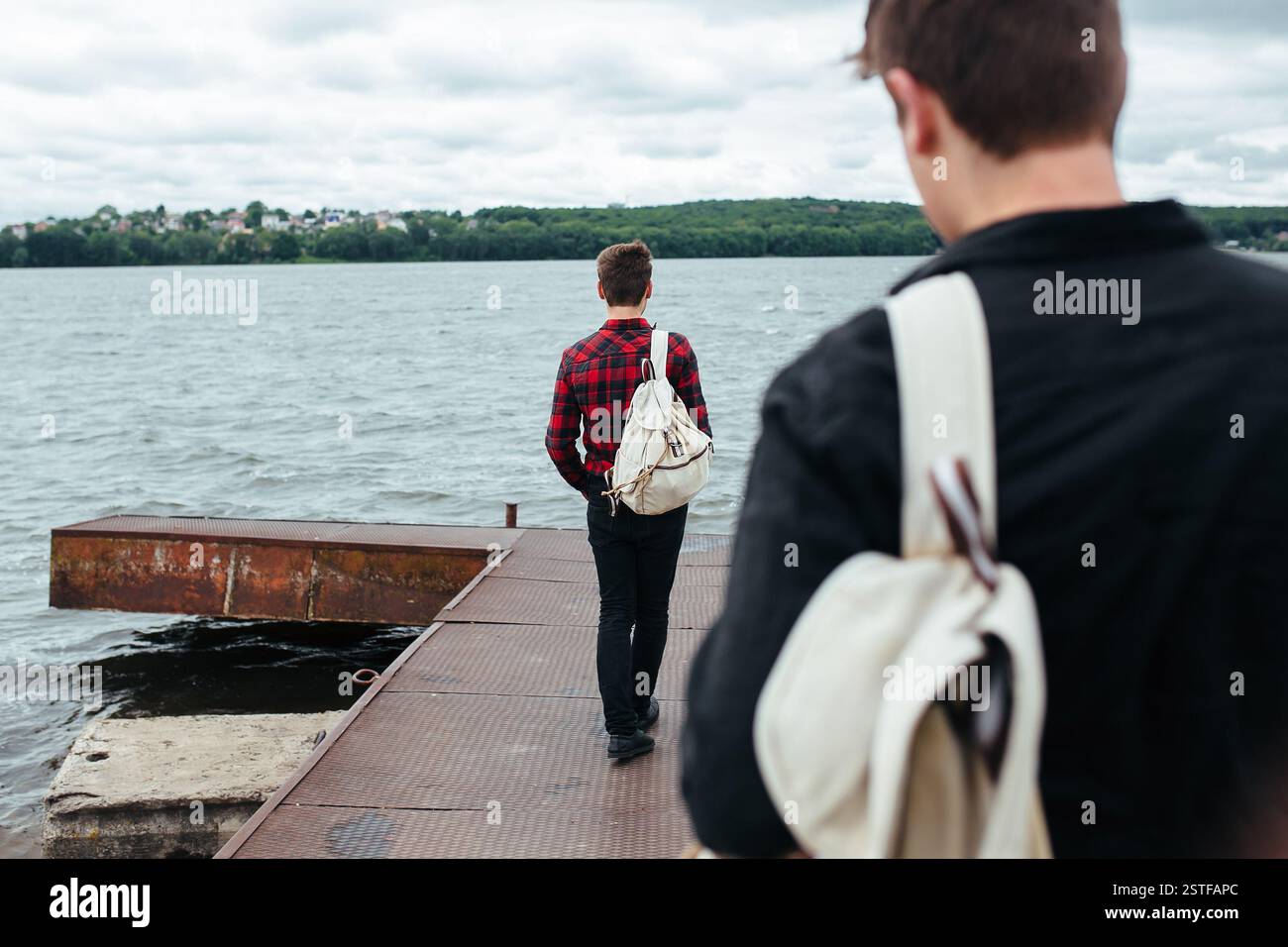 Young man jeans back pocket hi-res stock photography and images - Alamy