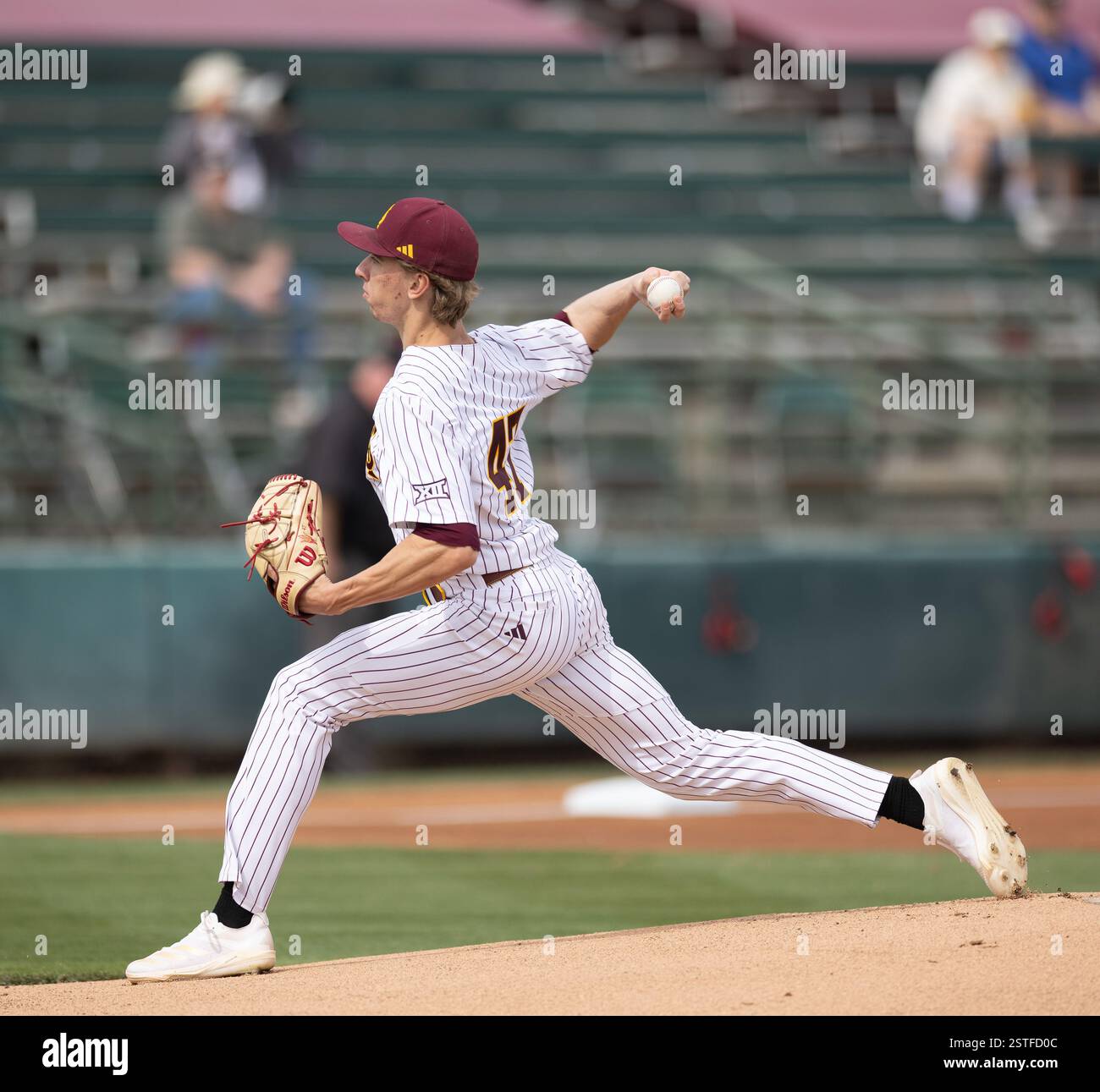 Tempe, Arizona, USA. 17th Feb, 2025. ROHAN LETTOW Arizona State ...