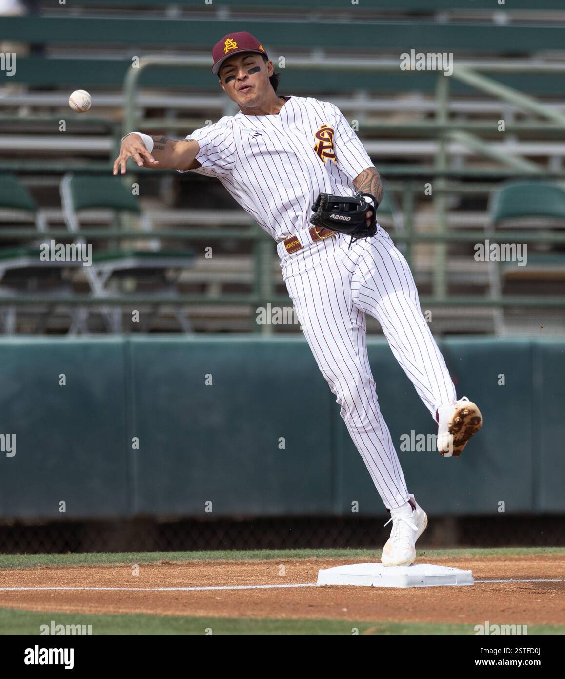 Tempe, Arizona, USA. 17th Feb, 2025. NU'U CONTADES Arizona State ...