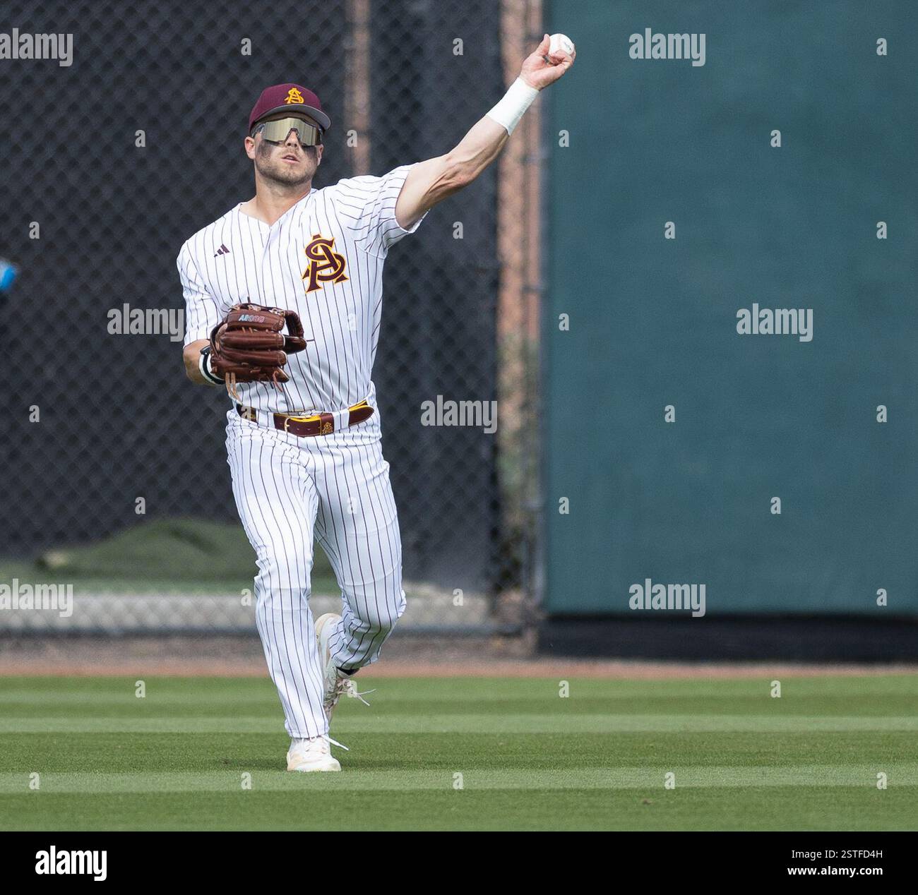 Tempe, Arizona, USA. 17th Feb, 2025. BRANDON COMPTON Arizona State ...