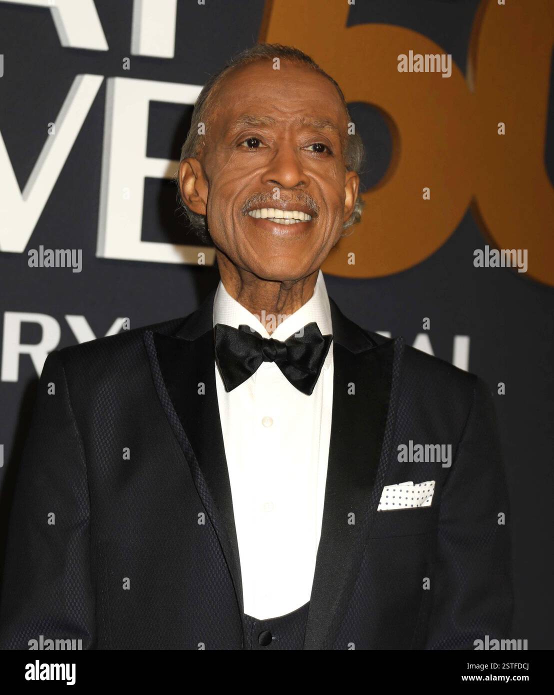 February 16, 2025, New York, New York, USA: Rev. AL SHARPTON seen at ...