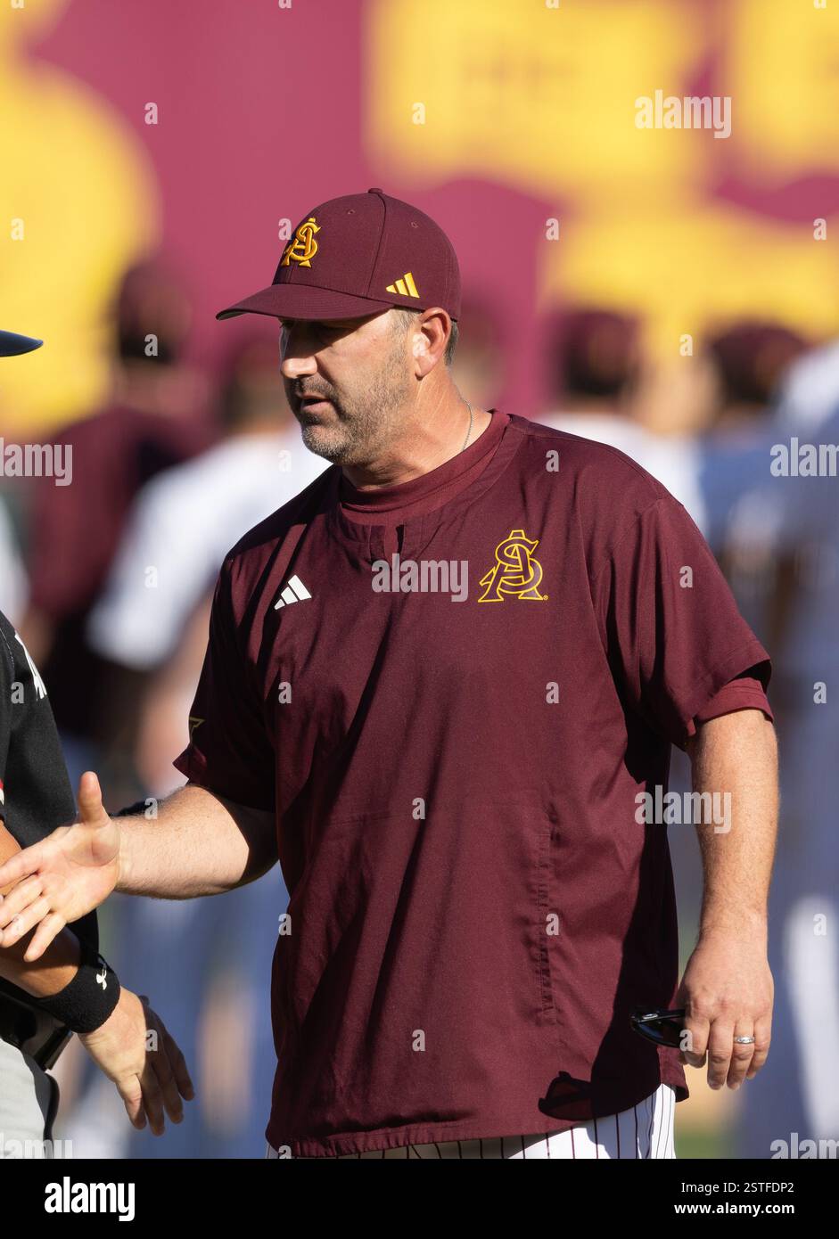 Tempe, Arizona, USA. 17th Feb, 2025. WILLIE BLOOMQUIST Arizona State ...