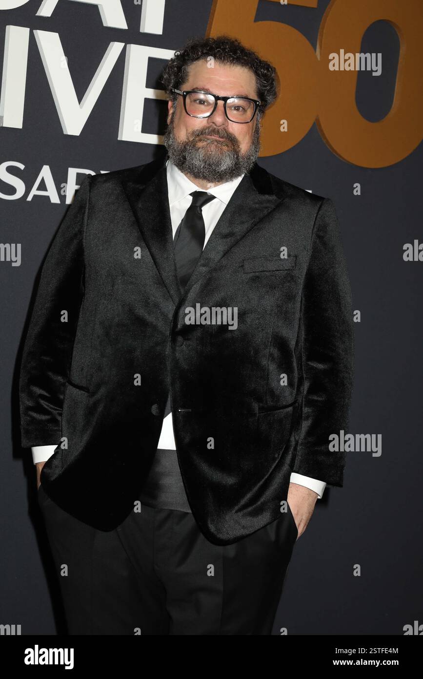 February 16, 2025, New York, New York, USA: Actor BOBBY MOYNIHAN seen ...