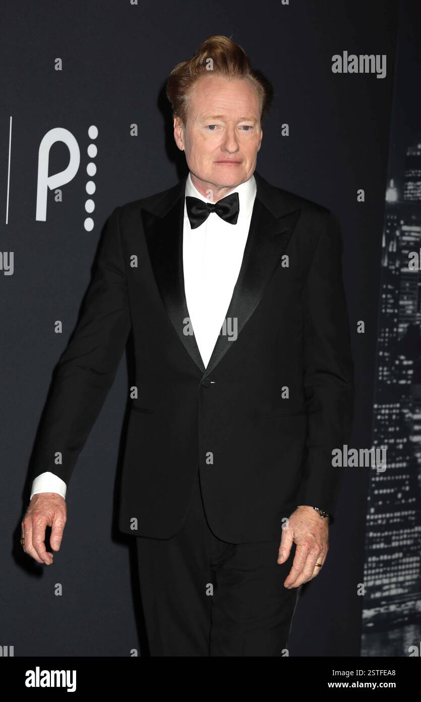 February 16, 2025, New York, New York, USA: Late night talk show host ...