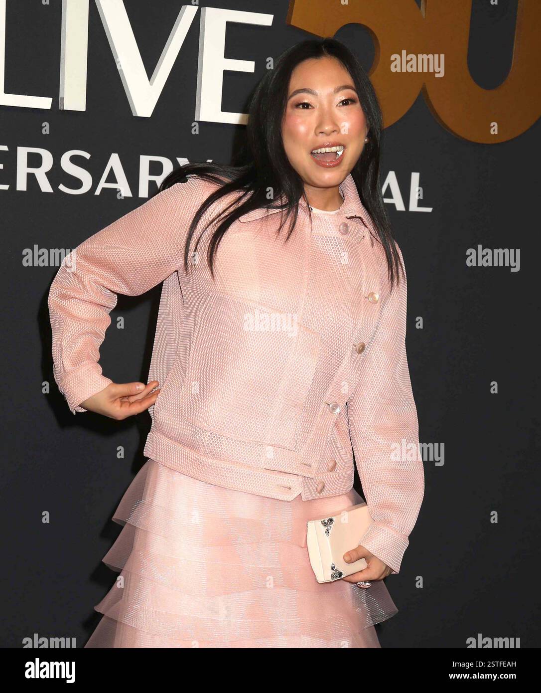 February 16, 2025, New York, New York, USA: Actor AWKWAFINA seen at the ...