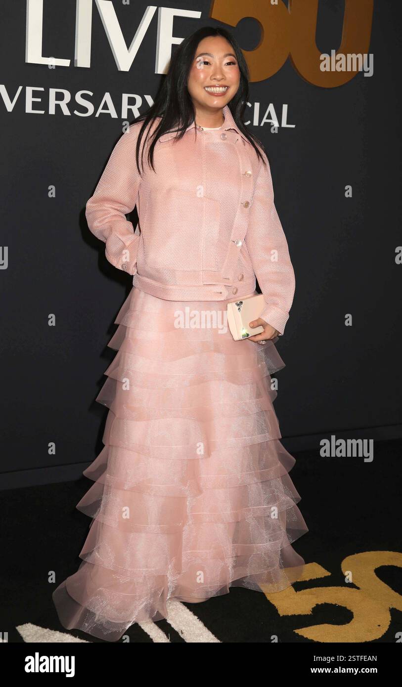 February 16, 2025, New York, New York, USA: Actor AWKWAFINA seen at the ...