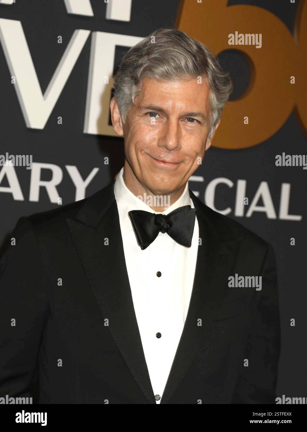 February 16, 2025, New York, New York, USA: Actor CHRIS PARNELL seen at the arrivals for SNL 50 ...