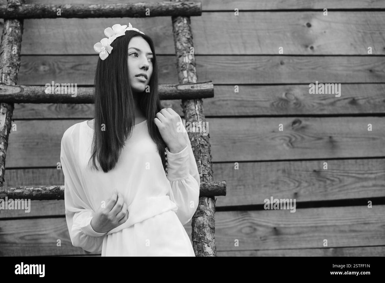 Treehouse Black and White Stock Photos & Images - Alamy