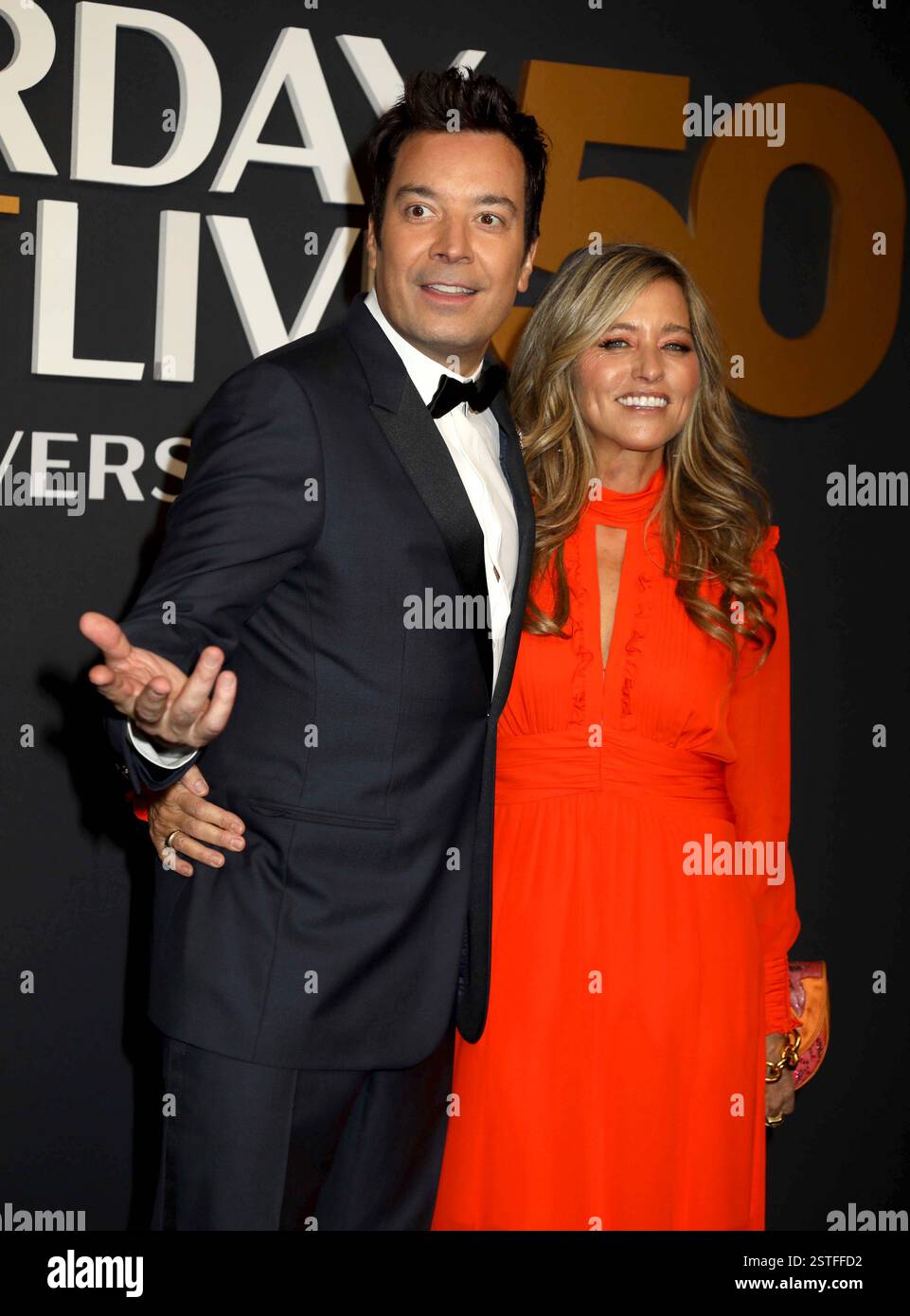 February 16, 2025, New York, New York, USA: Late night talk show host ...