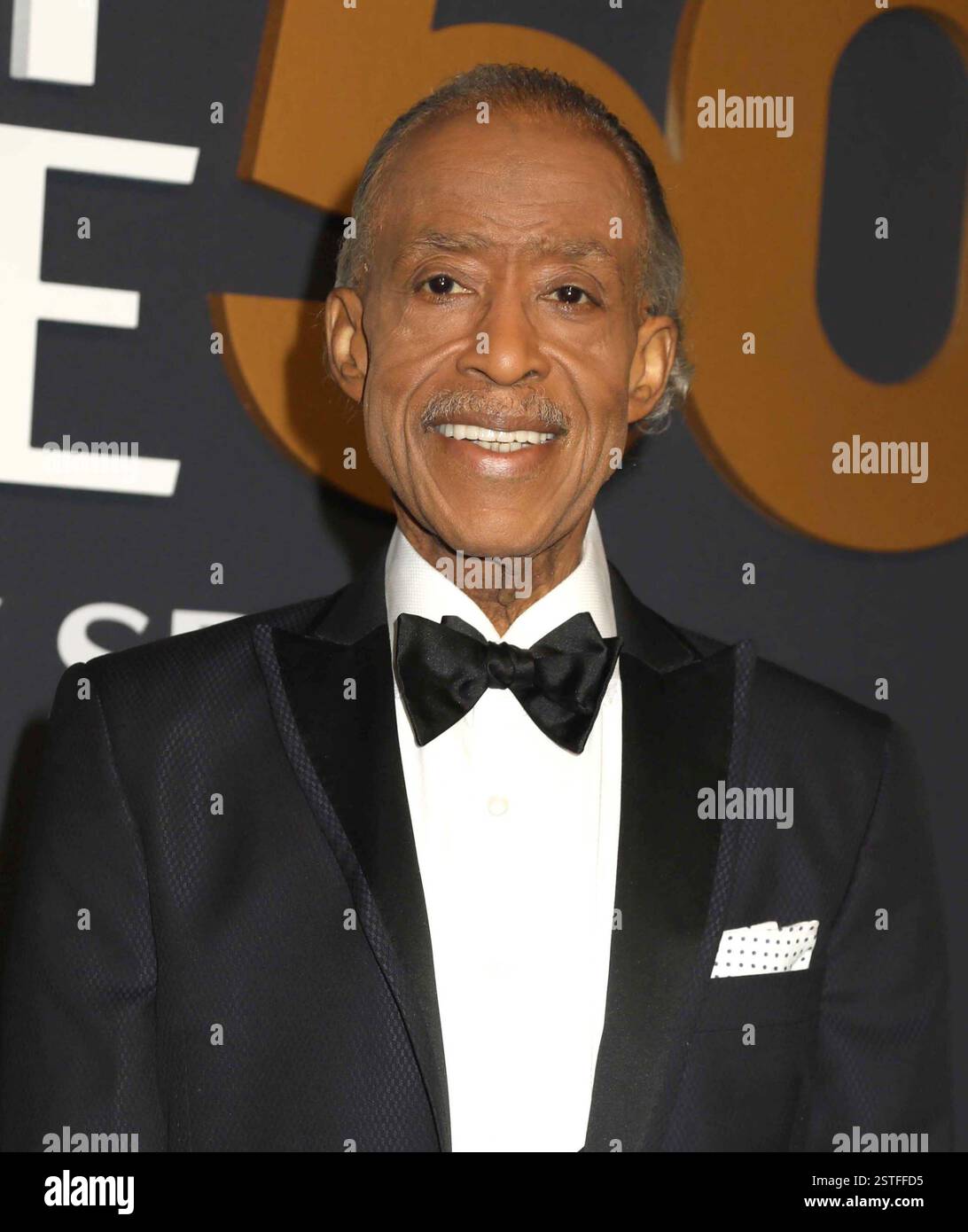 February 16, 2025, New York, New York, USA: Rev. AL SHARPTON seen at ...