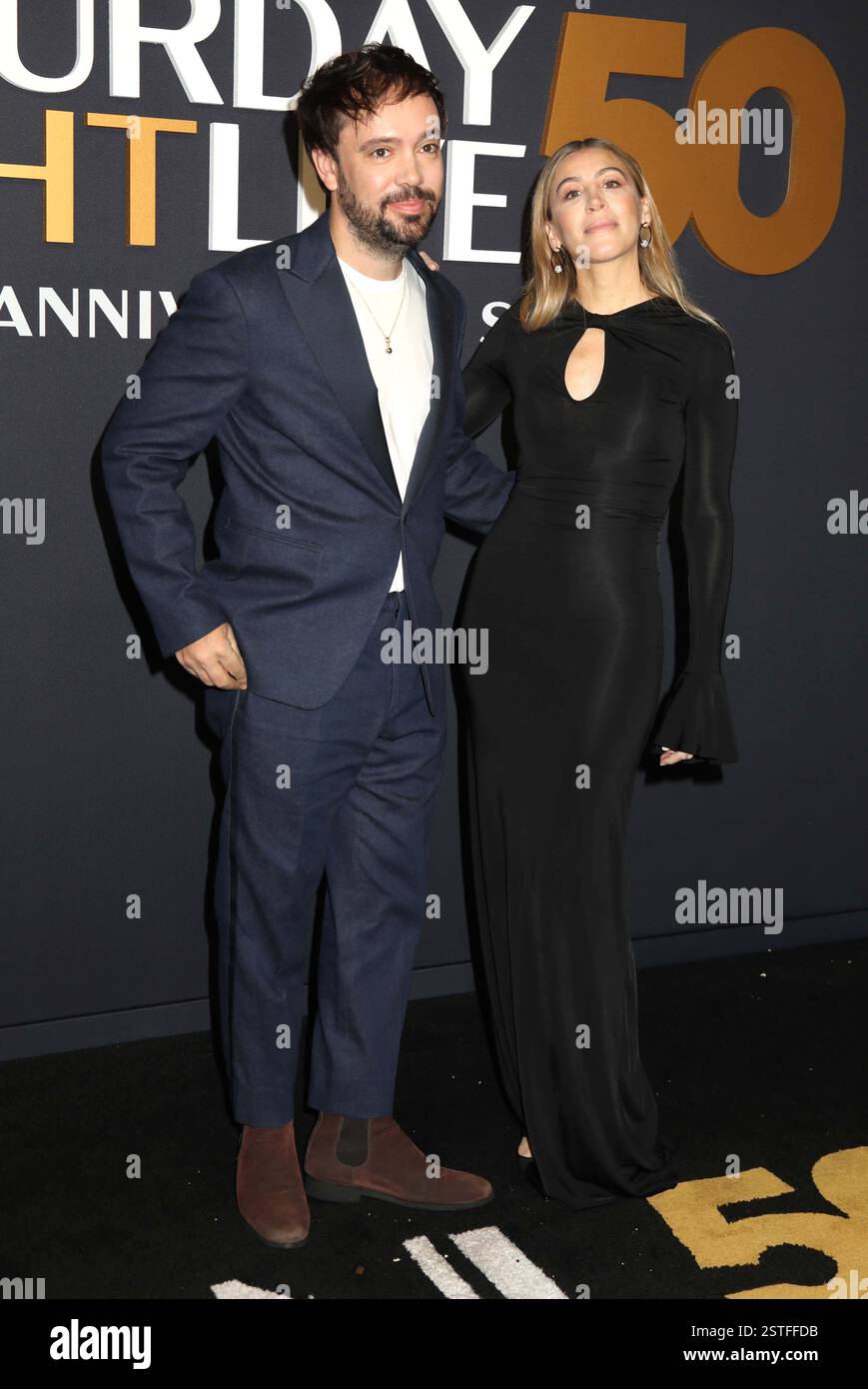 February 16, 2025, New York, New York, USA: Musician BEN LOVETT and ...