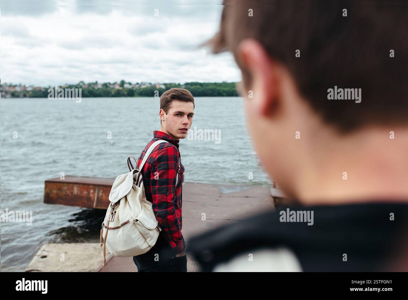 Young pier hi-res stock photography and images - Alamy