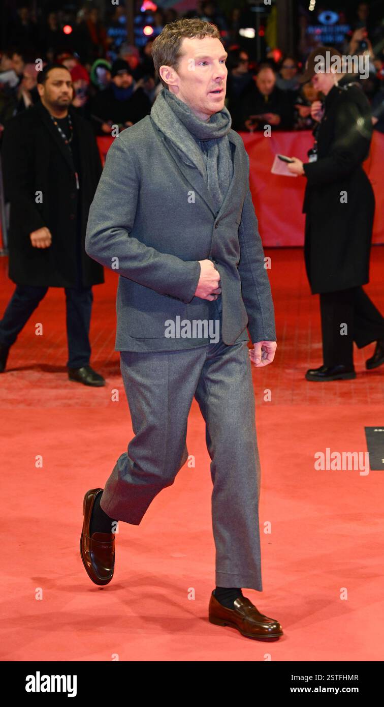 Berlin, Germany. 18th Feb, 2025. British actor Benedict Cumberbatch ...