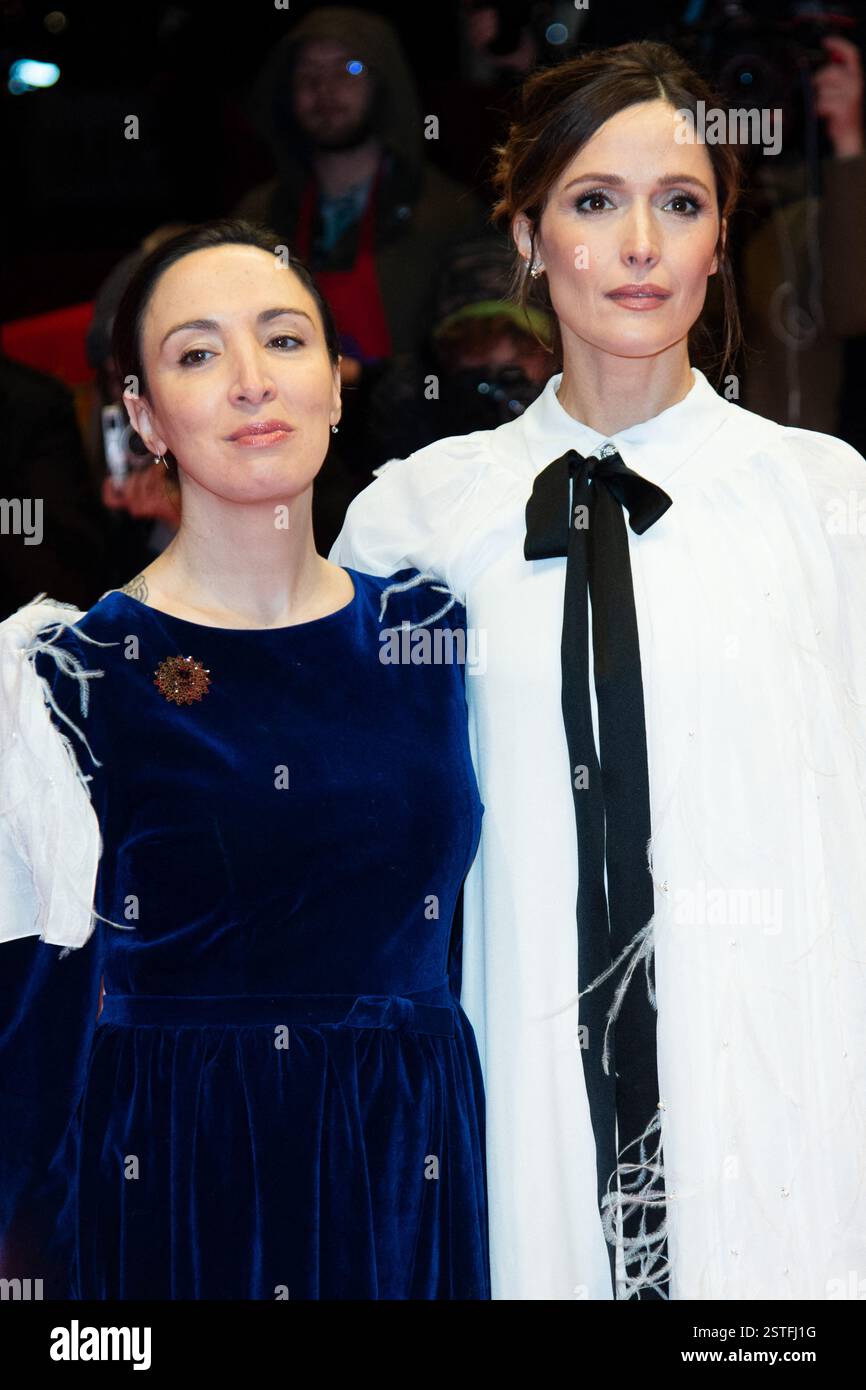 Berlin, Germany. 18th Feb, 2025. Mary Bronstein and Rose Byrne ...
