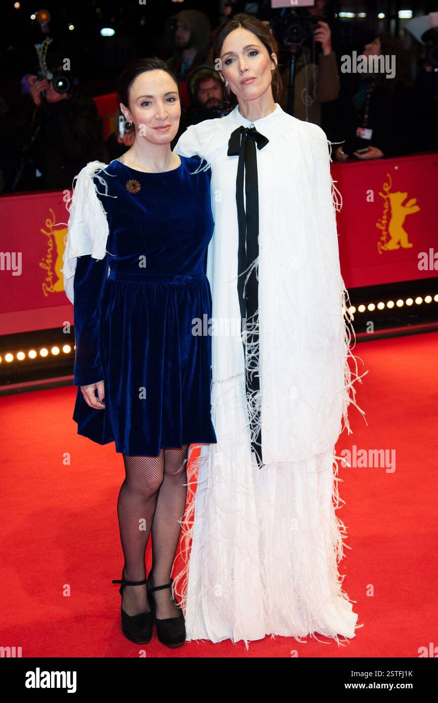 Berlin, Germany. 18th Feb, 2025. Mary Bronstein and Rose Byrne ...