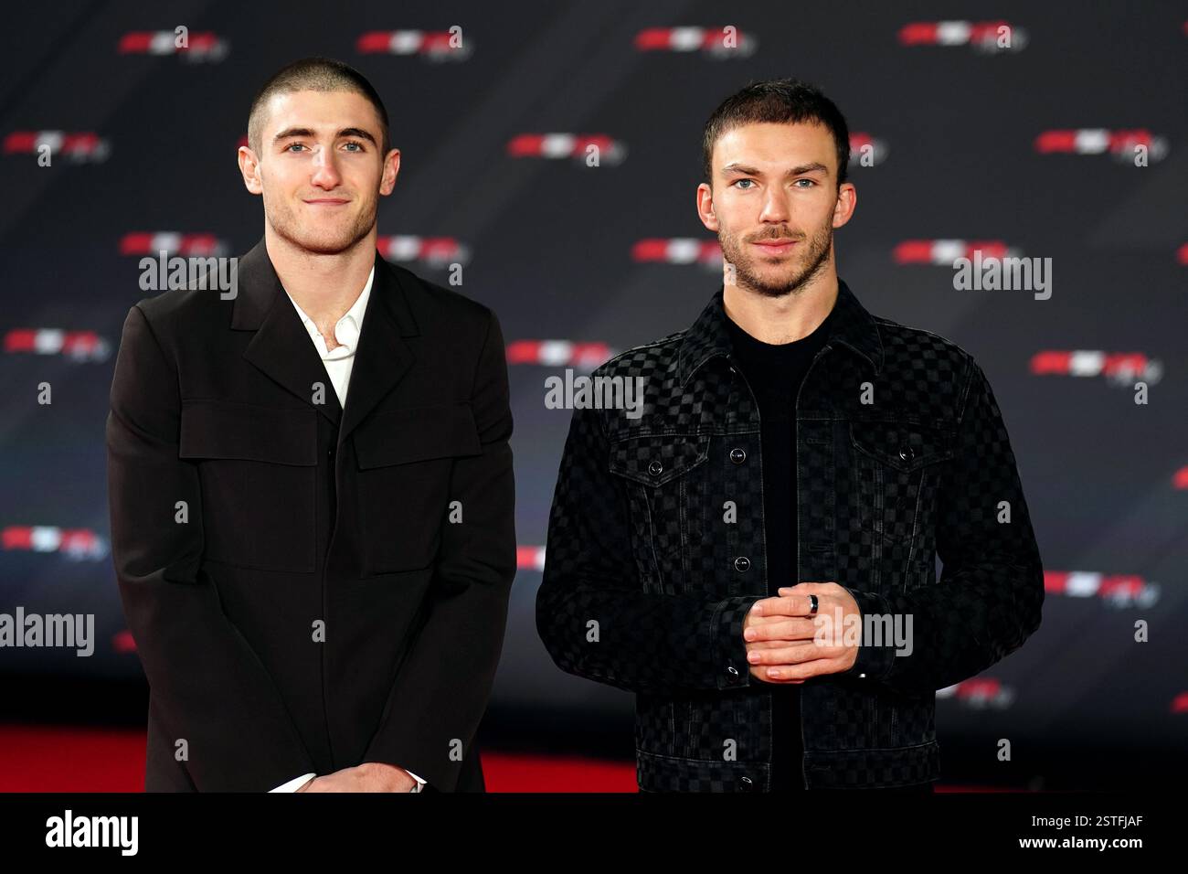 Alpine drivers Jack Doohan and Pierre Gasly on the Red Carpet ahead of ...