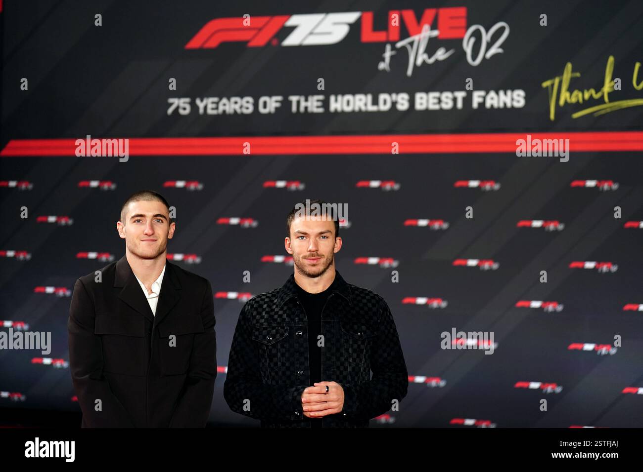 Alpine drivers Jack Doohan and Pierre Gasly on the Red Carpet ahead of ...