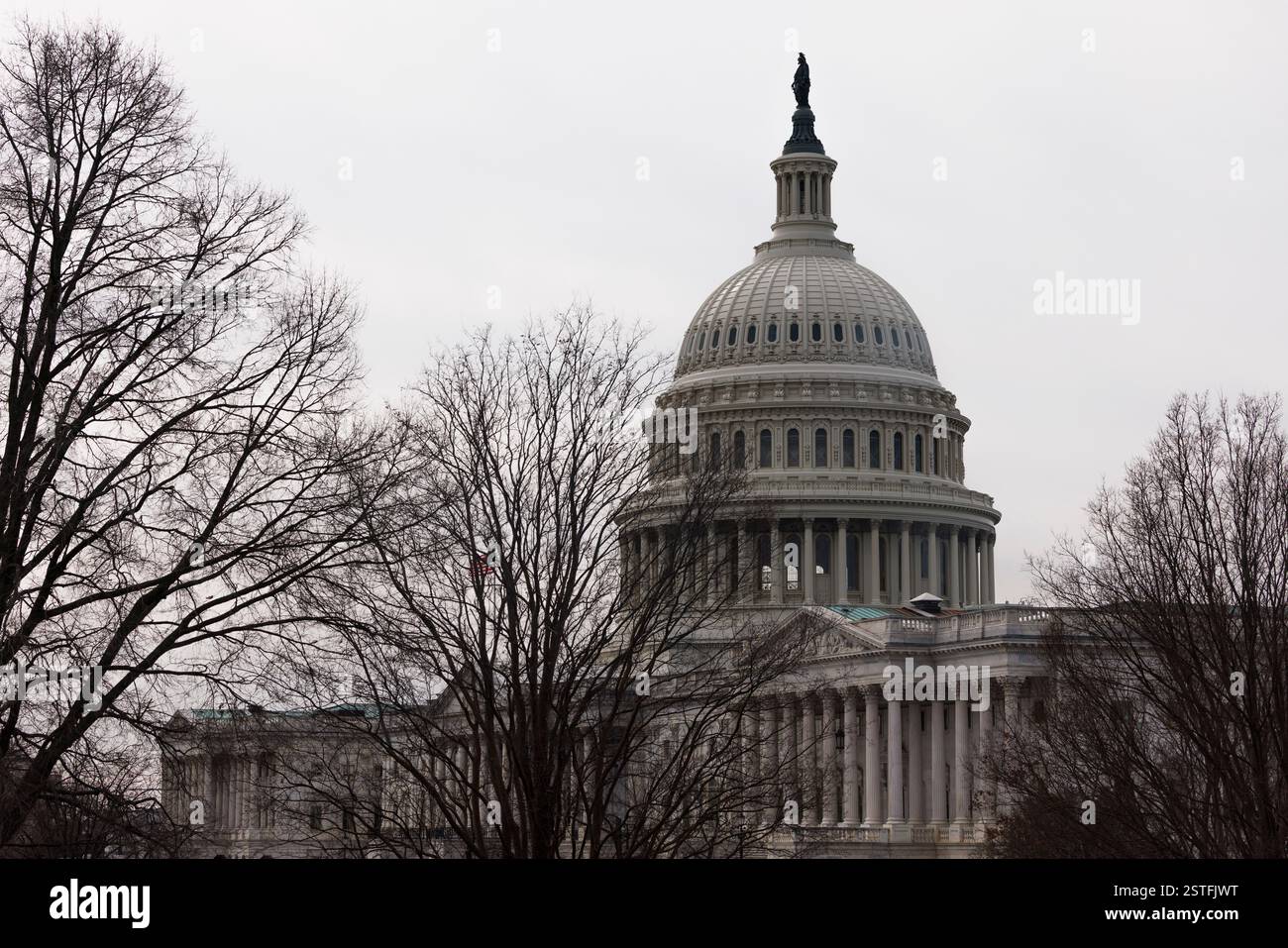 Washington, United States. 18th Feb, 2025. The Capitol Building in ...