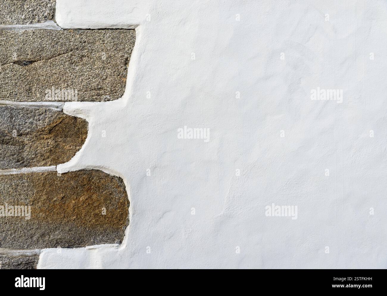 Blank space left corner hi-res stock photography and images - Alamy