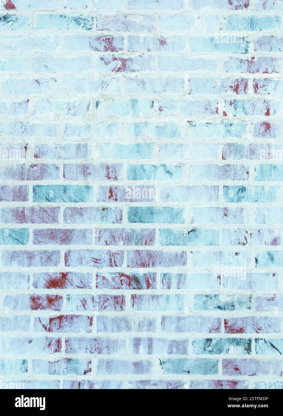 Whitewashed brick wall texture Stock Photo - Alamy