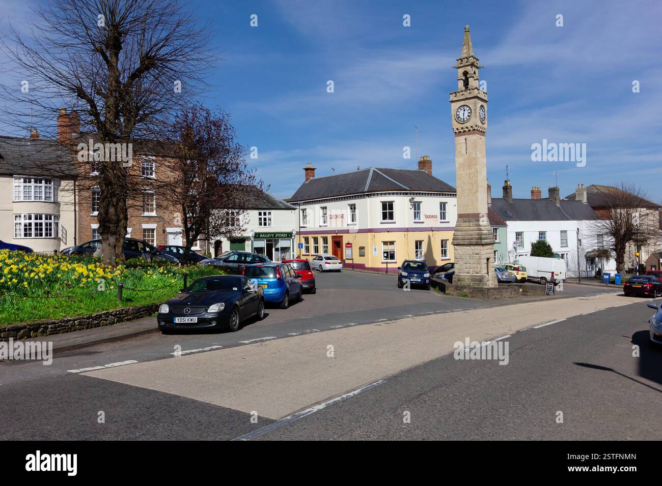 High Street Newnham on Severn, Gloucestershire, UK Stock Photo - Alamy