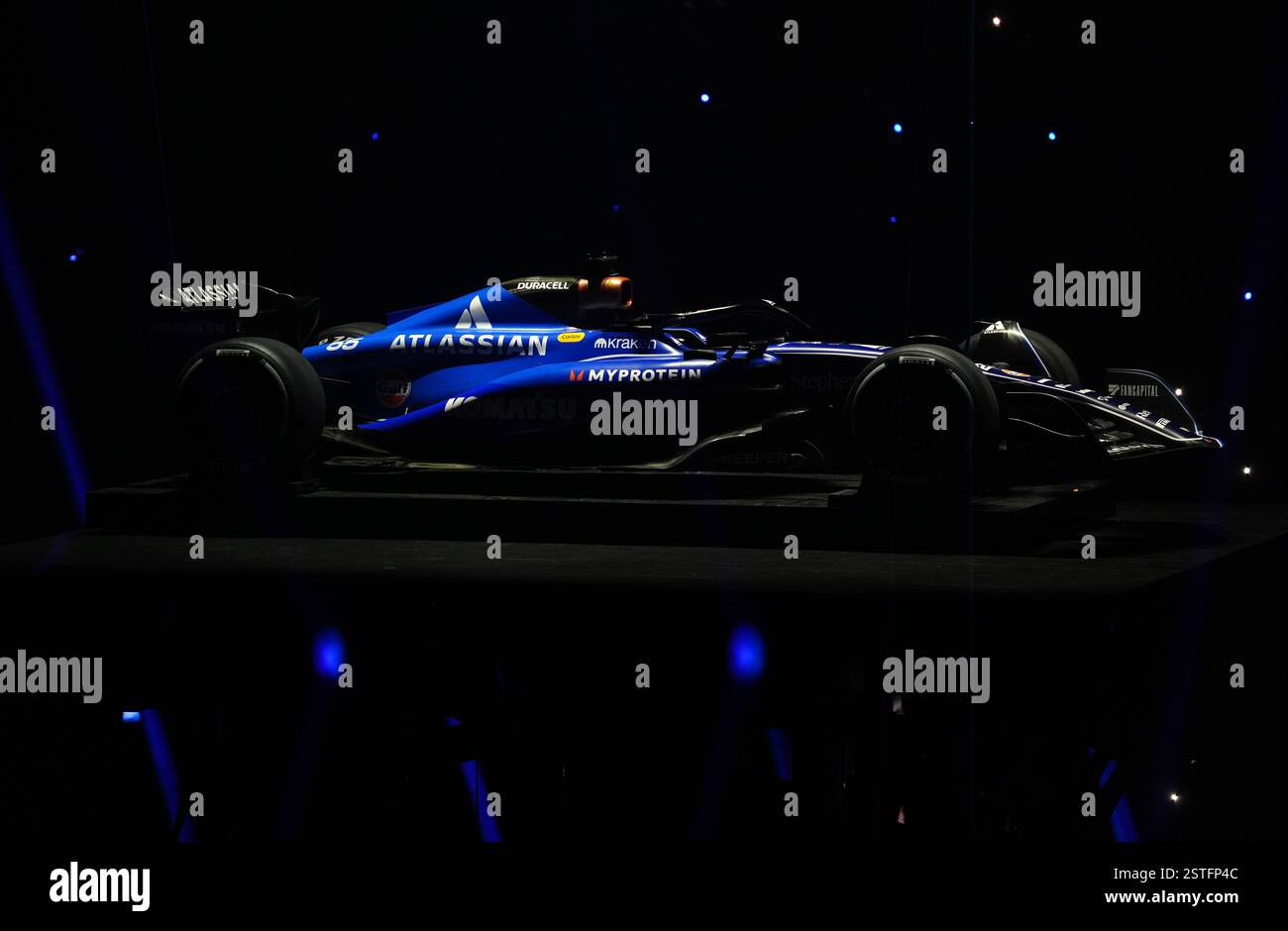 Williams livery for the 2025 season is launched during the F1 75 Live ...