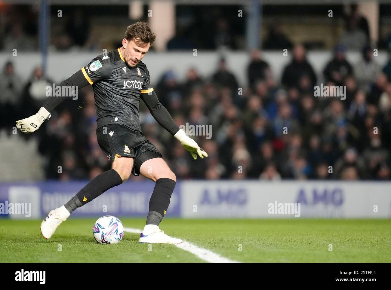 Bradford City's goalkeeper Sam Walker during the Vertu Trophy Semi ...