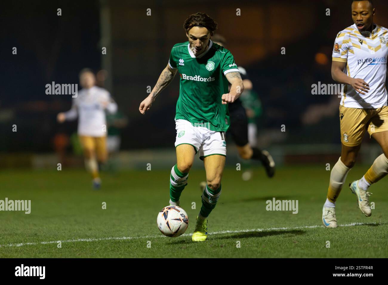 xSonny Blu Lo-Everton of Yeovil Town during the National League match ...