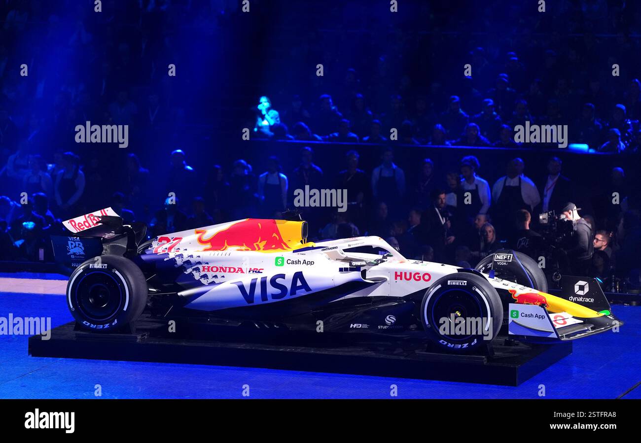 Racing Bulls livery for the 2025 season is launched during the F1 75 ...