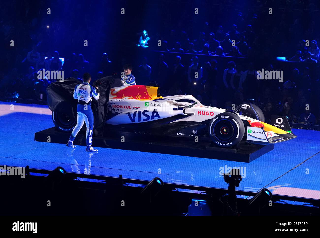 Racing Bulls livery for the 2025 season is launched during the F1 75 ...