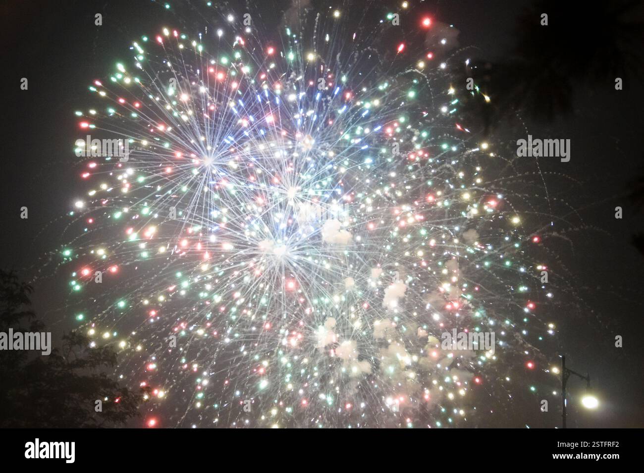 Boston fireworks illuminate the night sky, creating a breathtaking ...